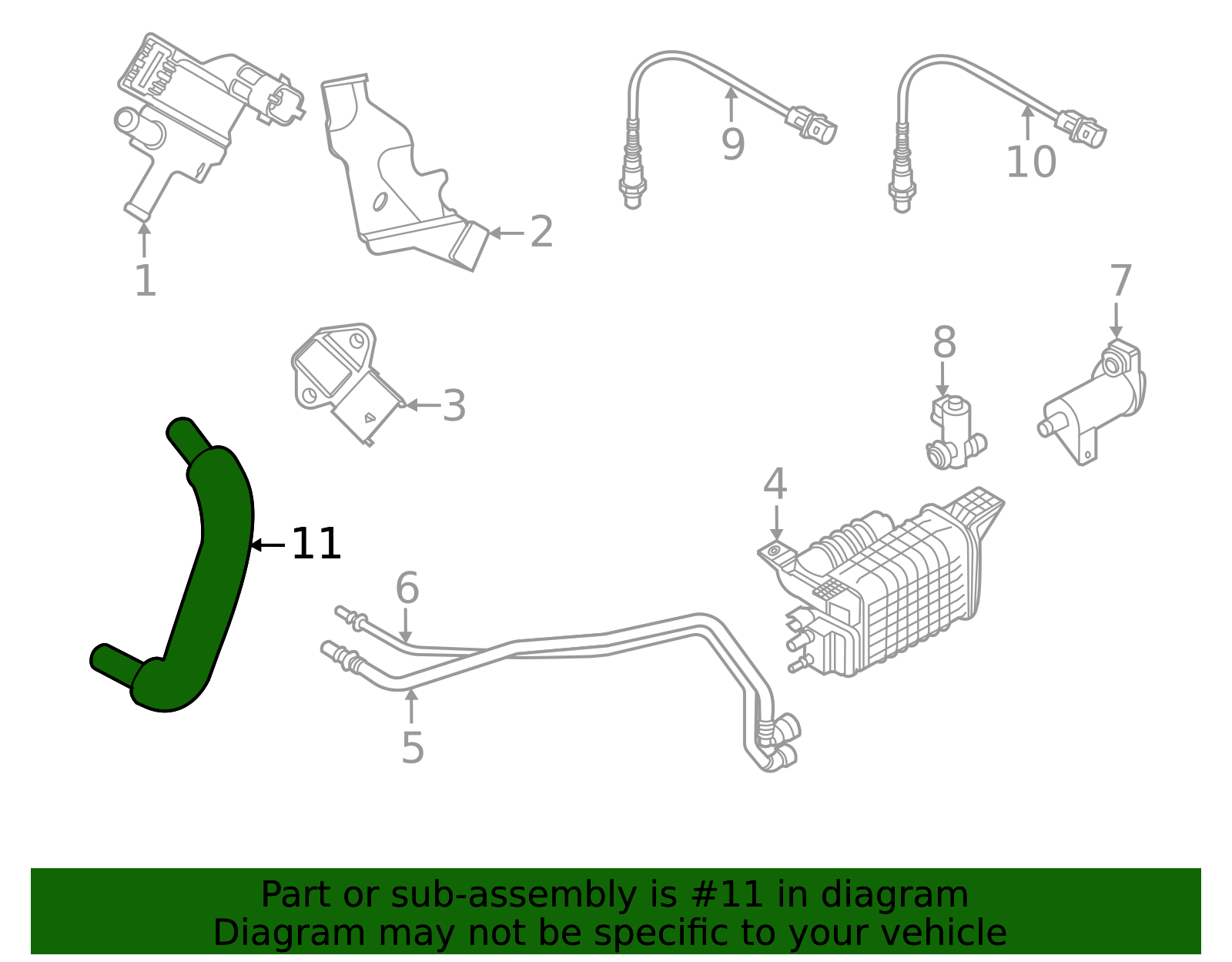 PCV Hose 26720-2E500 | TascaParts.com