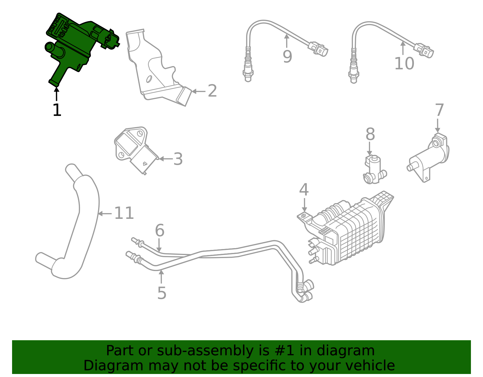 29010-03AA0 - Purge Control Valve 2017-2025 Kia | Kia.Parts Store