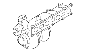 2013-2014 Hyundai Genesis Coupe Turbocharger 28231-2C600 | OEM Parts Online