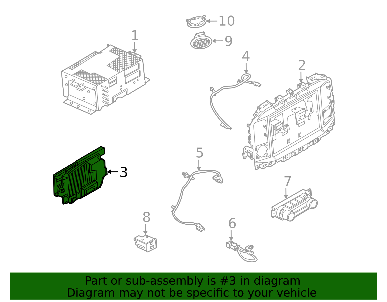 MU5Z-14G371-DH - 2022-2023 Ford F-150 - Module | My Ford Parts