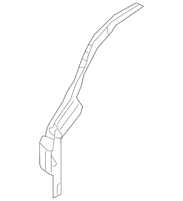 2018-2025 Toyota Upper Rail Plate 53705-47020 | Toyota Parts Center