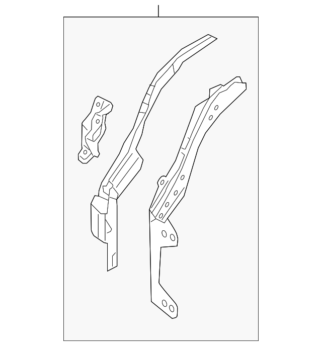 2018-2022 Toyota C-HR 2018-2022 Toyota C-HR - Apron Reinforced 53706 ...