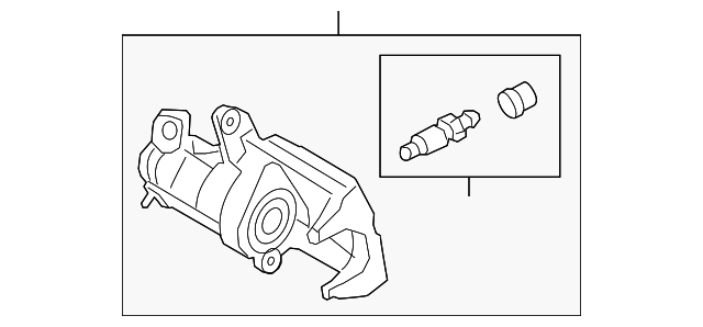 2015-2023 Ford Mustang | Motorcraft™ Caliper | BRCF-435 | Walls' Ford Parts