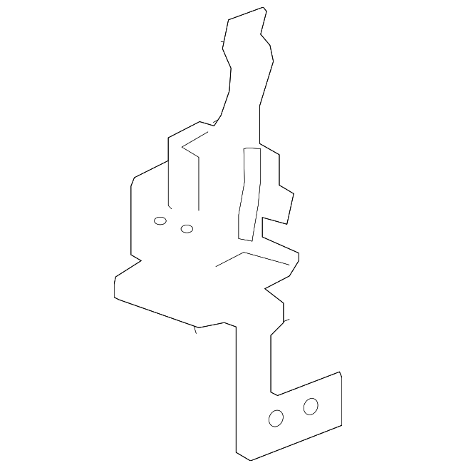 2017-2018 Cadillac CT6 Radiator Surge Tank Bracket 23118977 | Shop ...