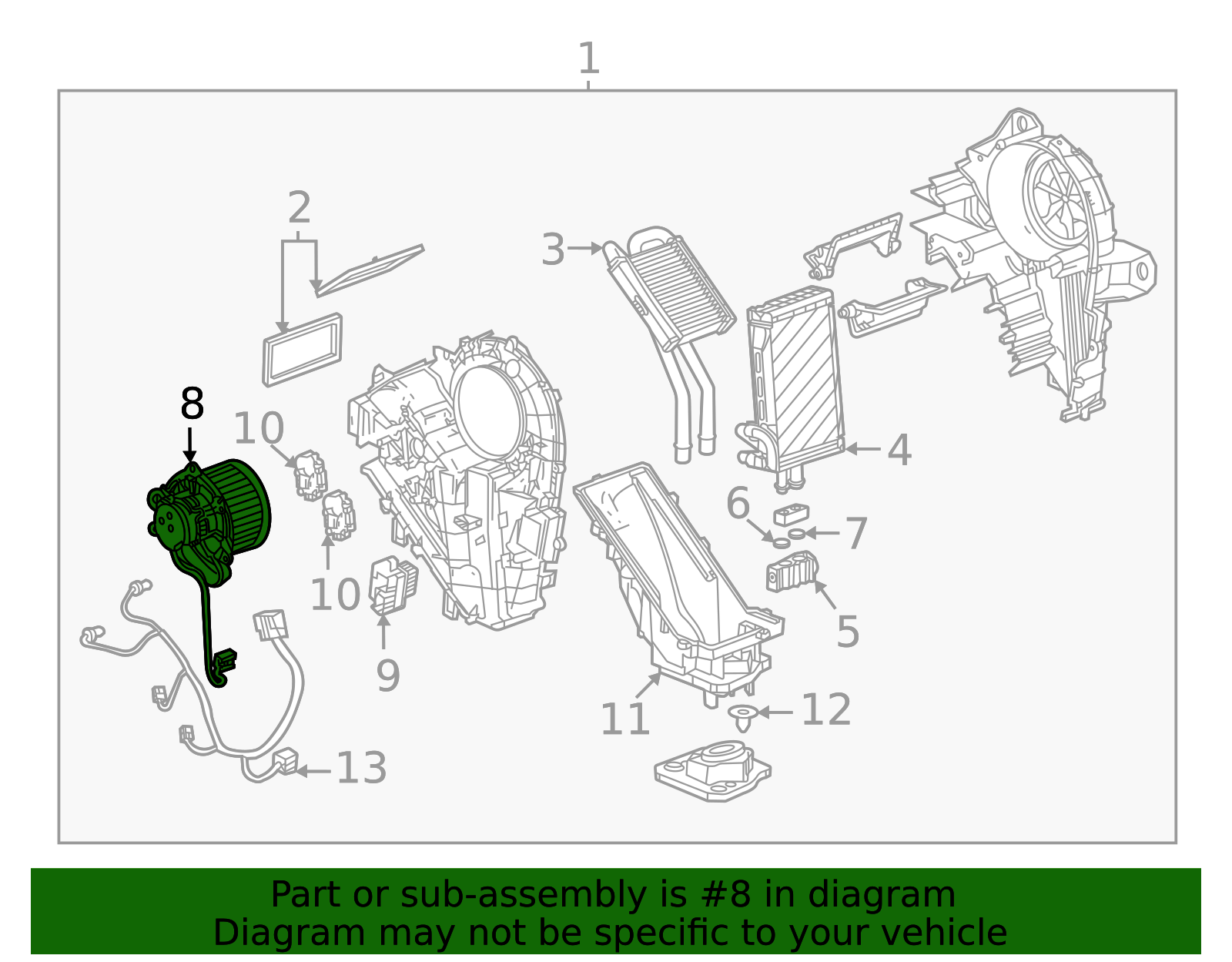 84488485 - Blower Motor Control Module 2021 GM | Gateway Buick GMC Parts