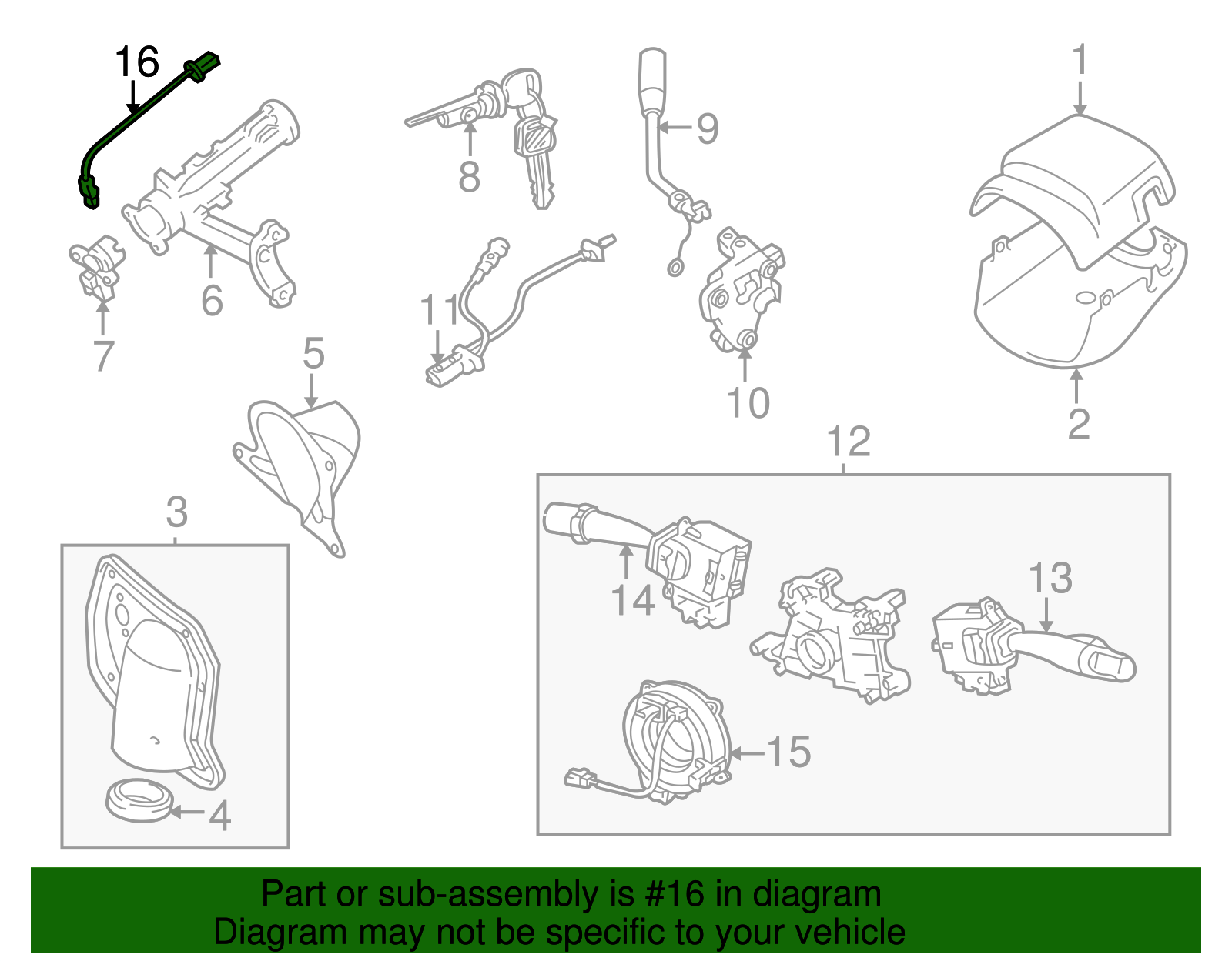 2003-2024 Toyota Automatic Transmission Control Solenoid 35230-60010 ...