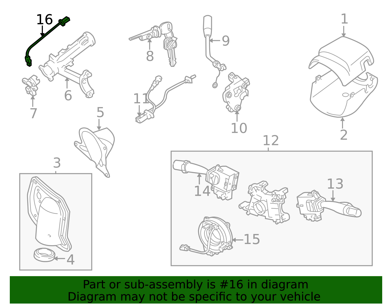 2004-2024 Toyota Automatic Transmission Control Solenoid 35290-34010 ...