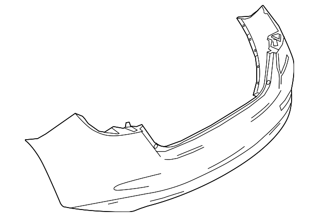 Toyota Parts Cover Rear Bumper 52159-WB003 | Toyota Parts|Toyota Online ...