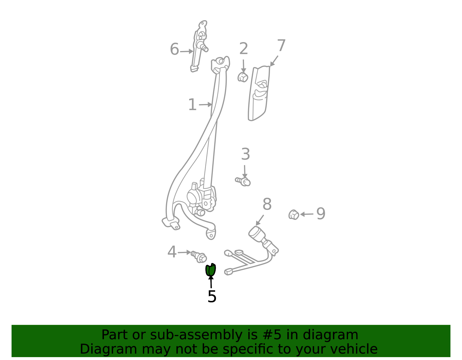 73233-33010-P0 - Cap - 2004-2008 Lexus | My L Parts