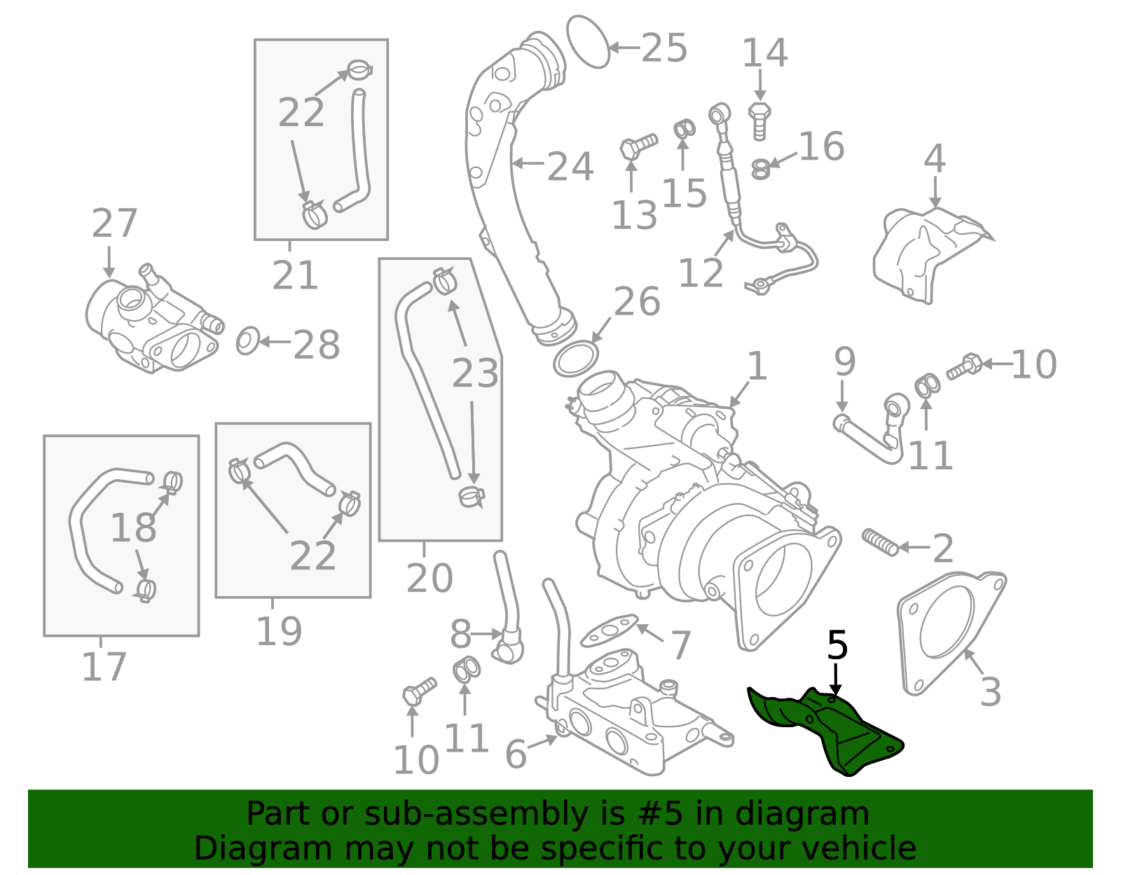 44652AB840 - Heat Shield - 2019-2021 Subaru | World OEM Parts Subaru