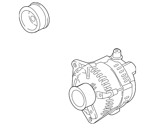 2017-2022 Ford Alternator HC3Z-10346-C | Blue Springs Ford Parts