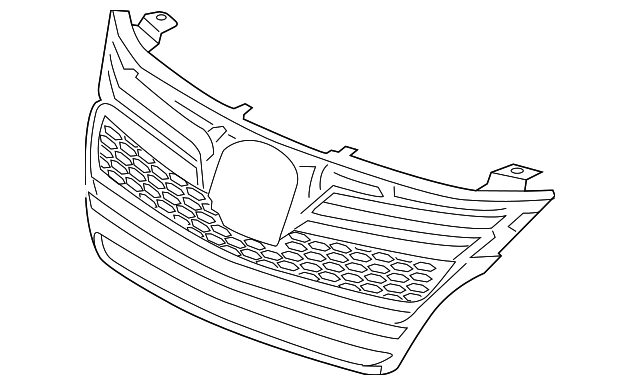 71121-T3V-A01 - Grille 2014 Honda Accord | Honda Parts Online