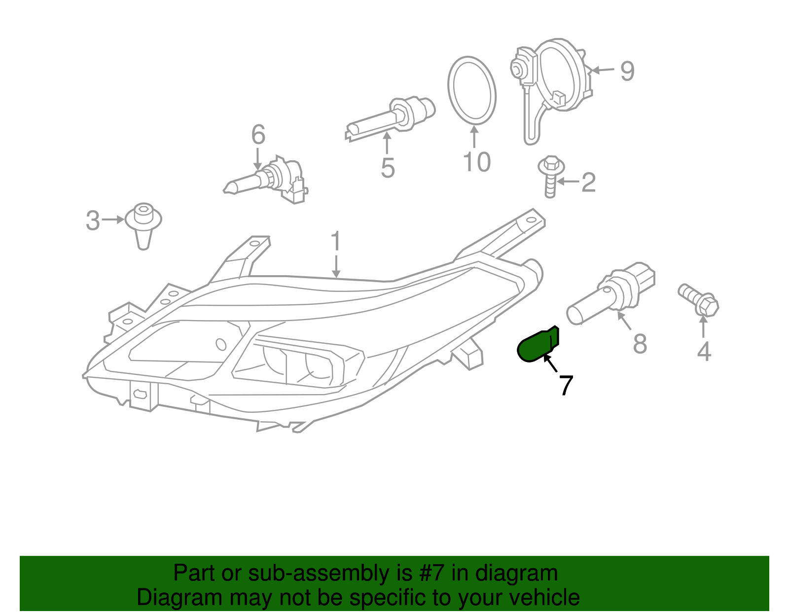 1984-2025 Toyota Bulb 00234-00192 | Toyota Parts Express