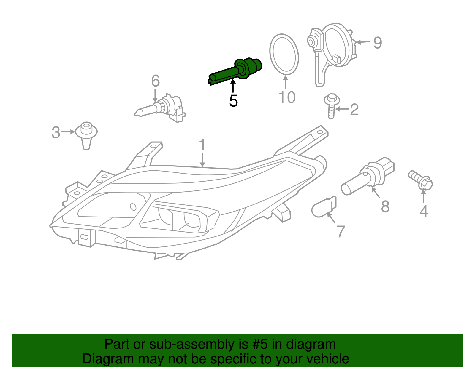 90981-20027 - Toyota Hid Bulb 2011-2020 Toyota | Performance Auto Parts