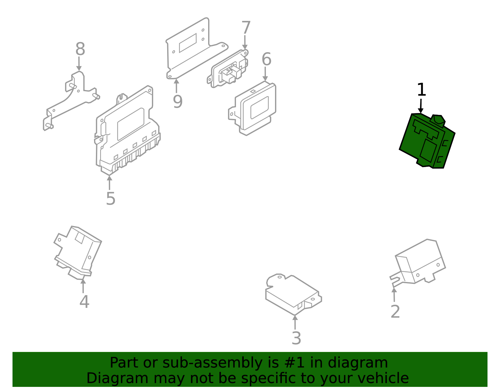 LR086033 - Module 2015-2022 Land Rover Range Rover | Land Rover OEM Parts