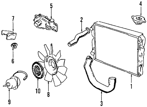 Cooling System for 2004 Jaguar S-Type | OEM Parts Online