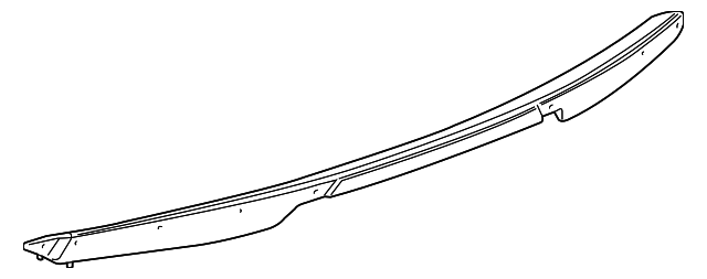 2015-2018 Chevrolet Corvette Carbon Flash Metallic Rear End Spoiler ...