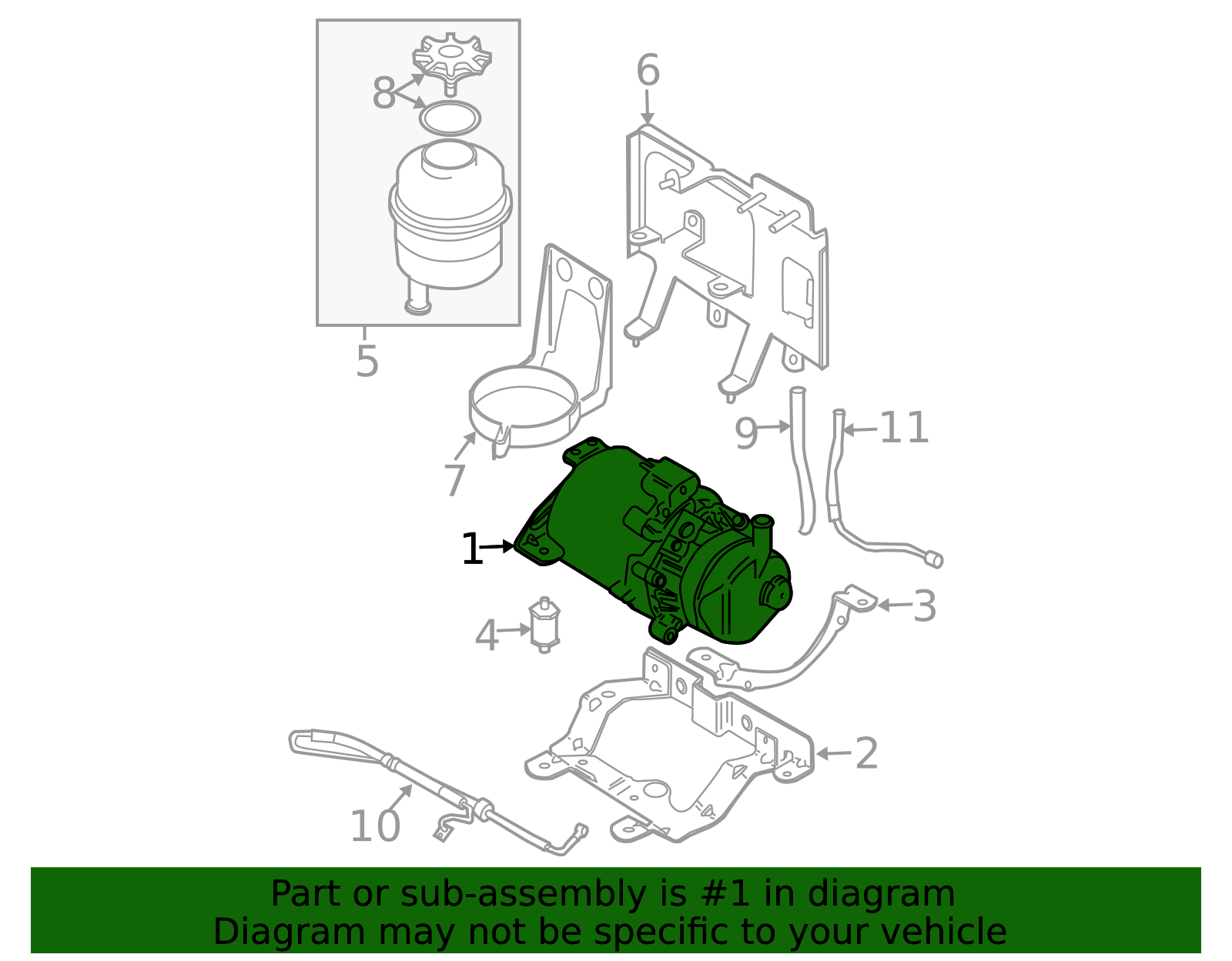 2002-2011 Mini Cooper Power Steering Pump 32-41-6-778-425 | Mini Parts ...