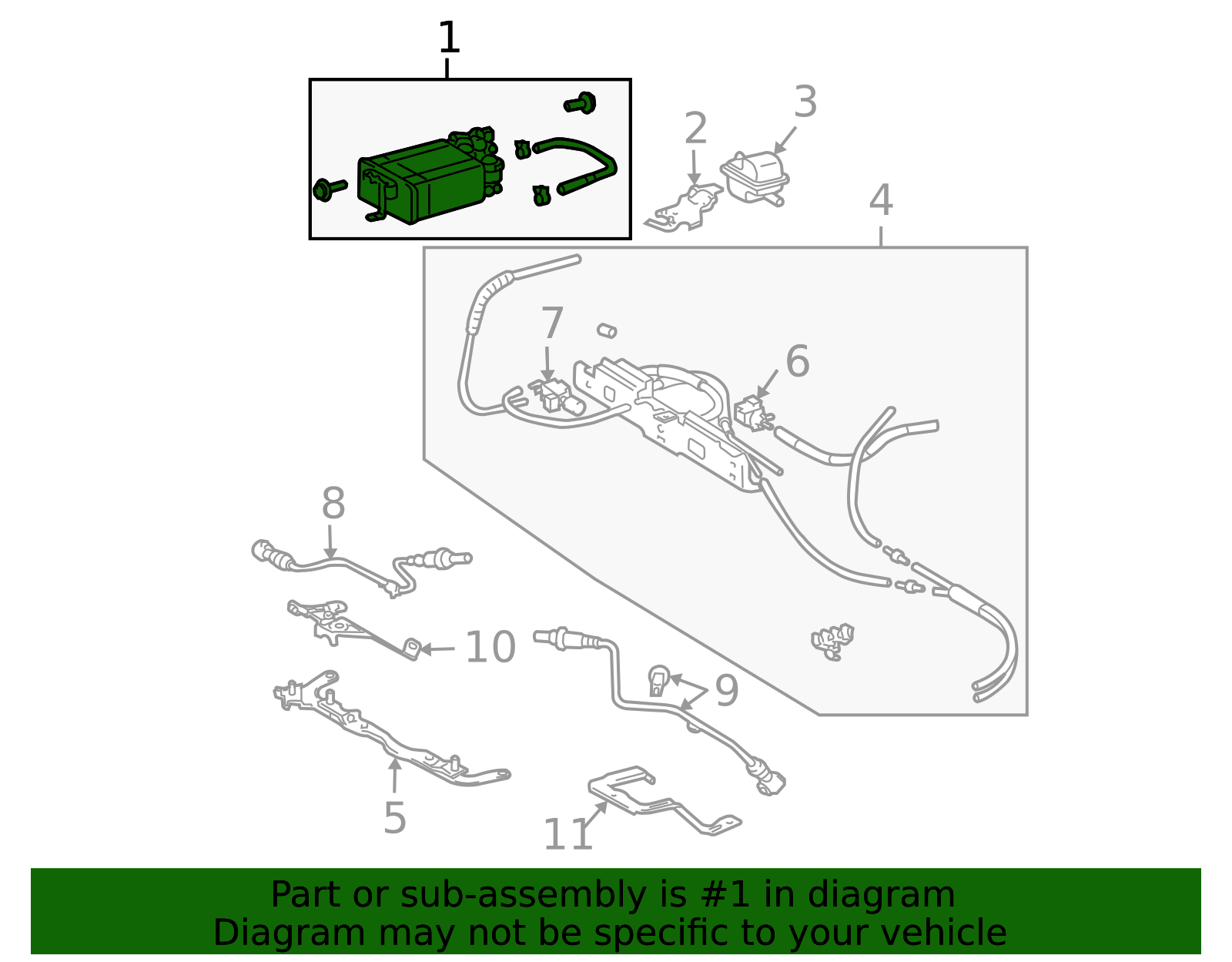 77740-0E020 - High-Quality Vapor Canister for AutoNation Parts
