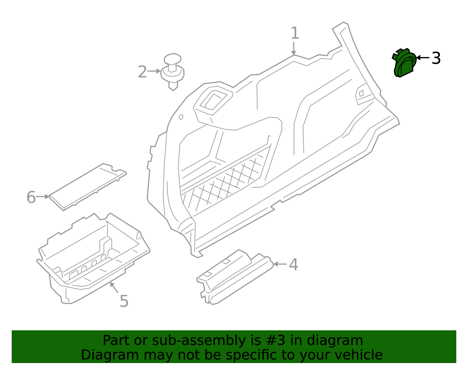 51-47-7-438-824 - 2017-2024 BMW - Tie Down Hook | Buy BMW Parts Now