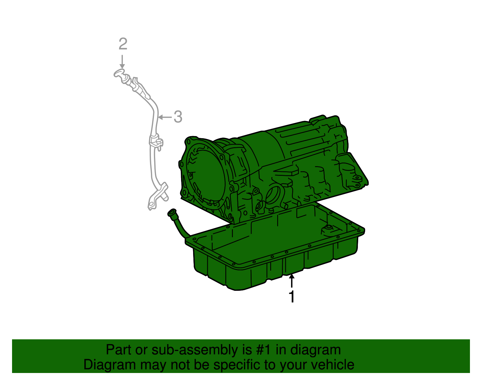 1999-2004 Toyota Automatic Transmission Oil Pan 35106-35110 | OEM Parts ...