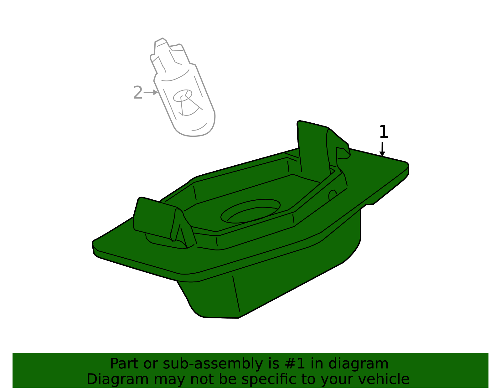 2007-2014 Ford License Lamp 7T4Z-13550-A | Awesome Parts Ford
