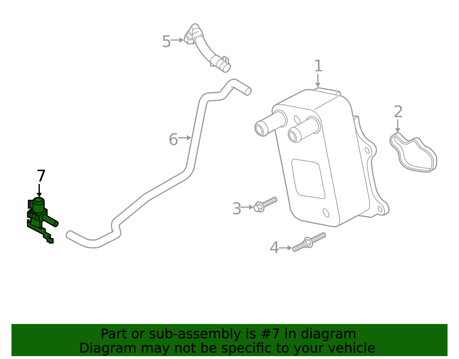 2020-2025 Ford | Water Valve | L1MZ-18495-A | Walls' Ford Parts