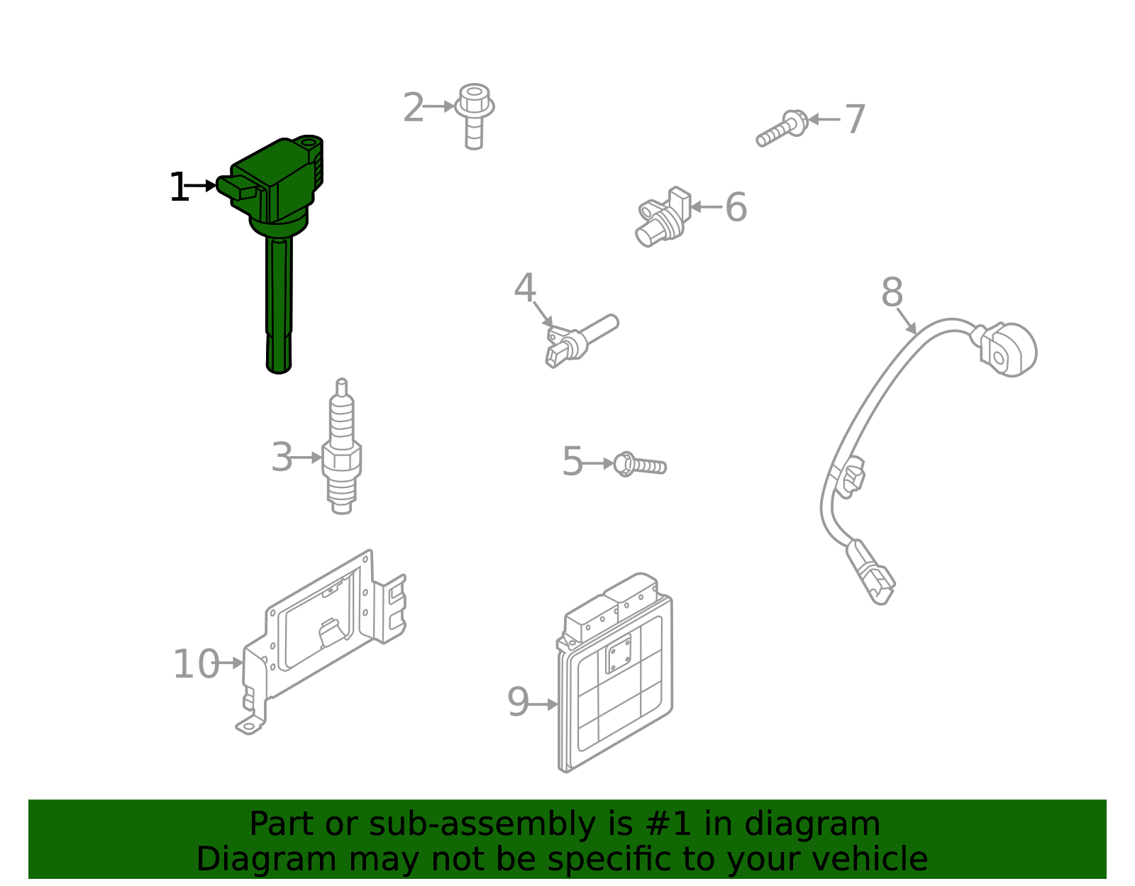 2020-2025 Hyundai Ignition Coil 27300-2J300 | OEM Parts Online