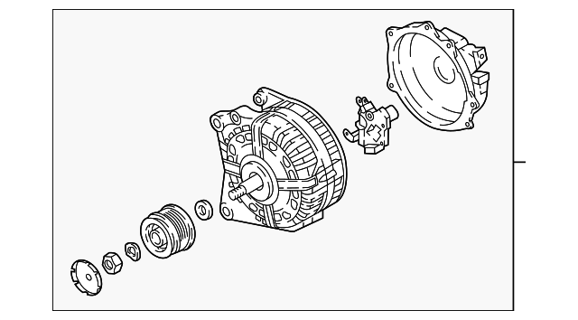 06K-903-026-C - Alternator 2018-2025 Volkswagen | OEM VW Parts Haus