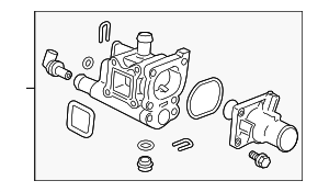 2011-2018 Chevrolet Thermostat Housing 25199824 GM | GMPartsDirect.com