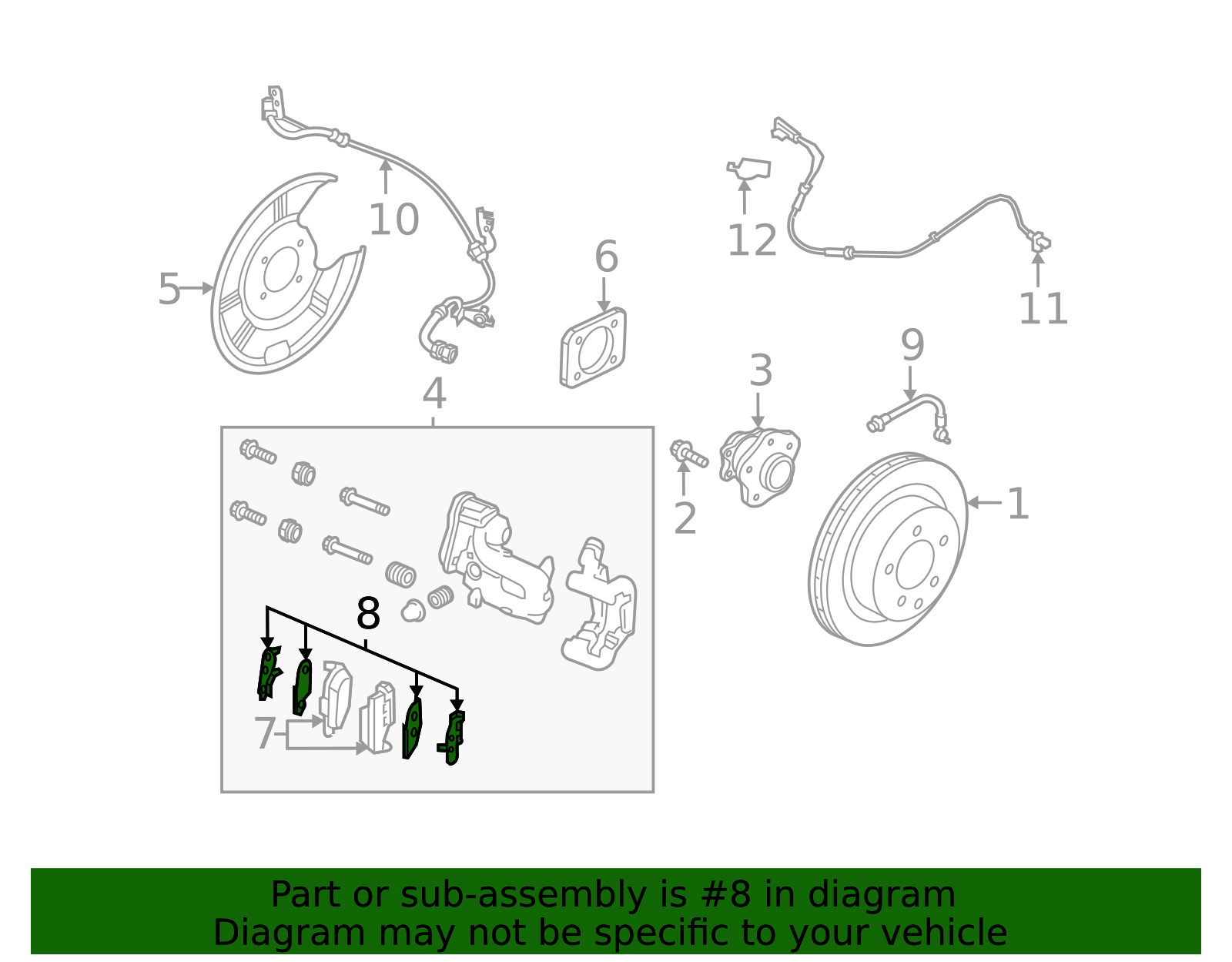 2019-2025 Nissan Hardware Kit D4080-6CA0A | My Nissan Part