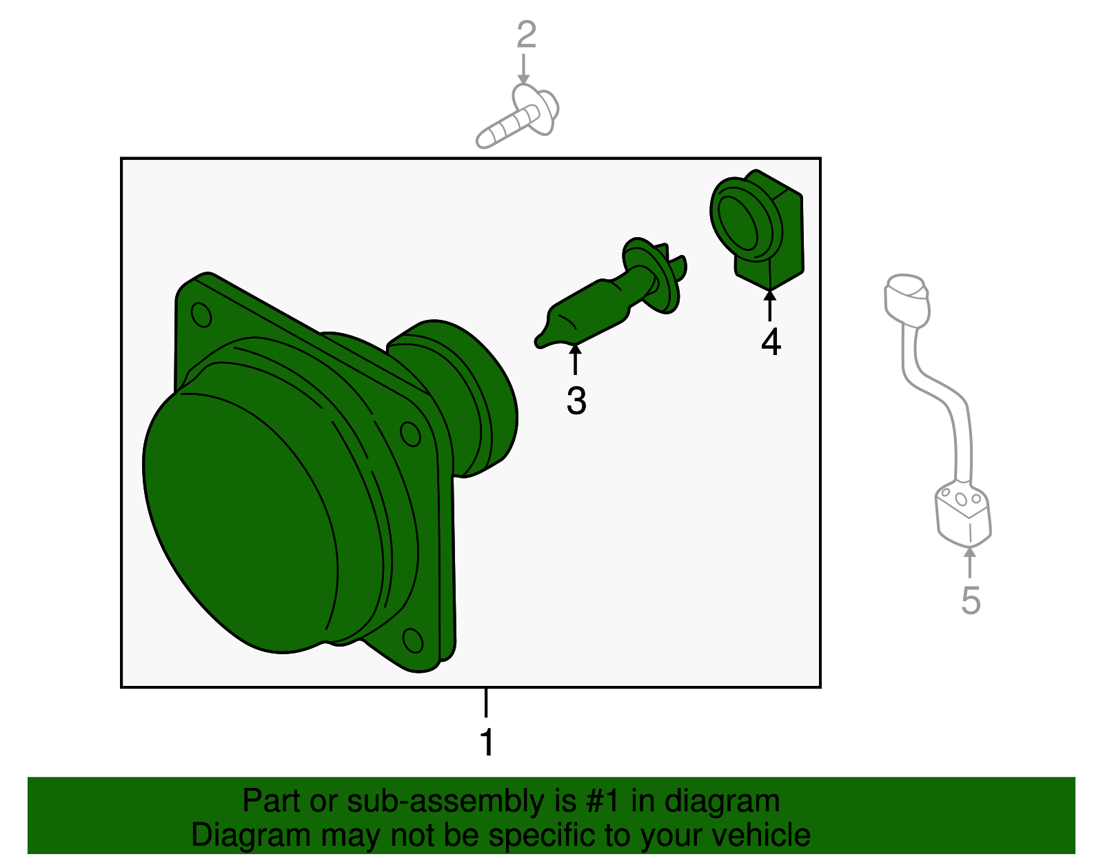 2001-2005 Mazda Fog Lamp Assembly N066-51-680A | OEM Parts Online