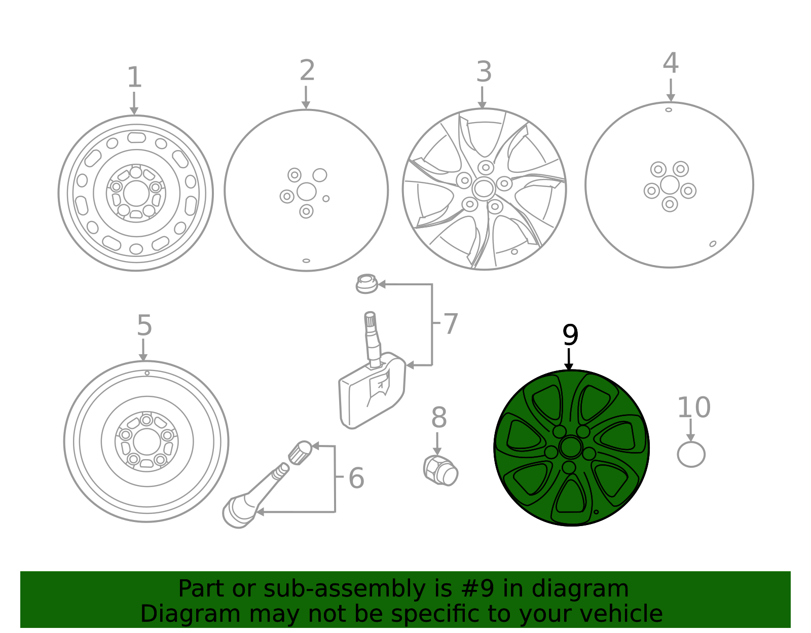 bbm237170 - High-Quality Wheel Cover for 2010-2013 Mazda 3 | AutoNation ...