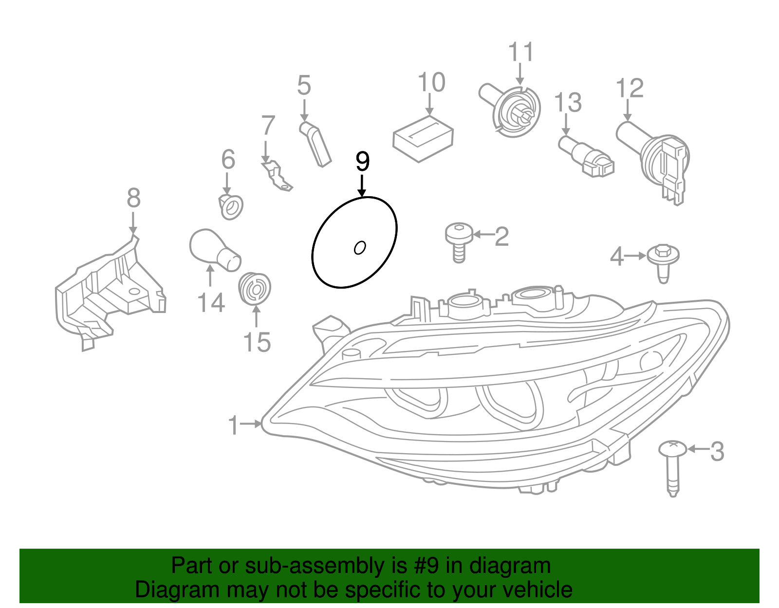 63-11-7-388-914 - Cap - 2014-2017 BMW | BMWPartsHub