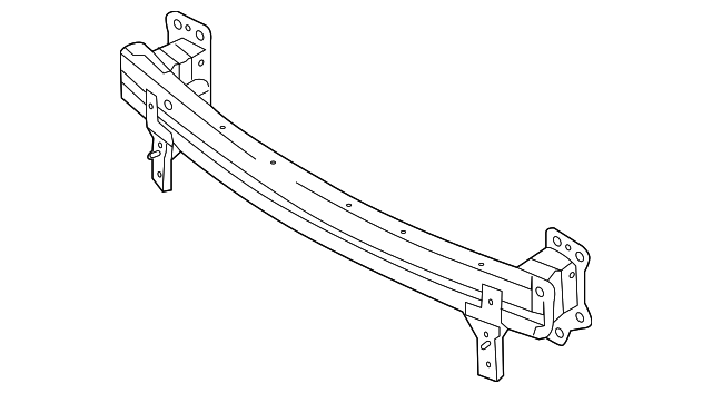 2014-2019 Kia Rail Assembly Front Bumper 86530-B2510 | OEM Parts Online
