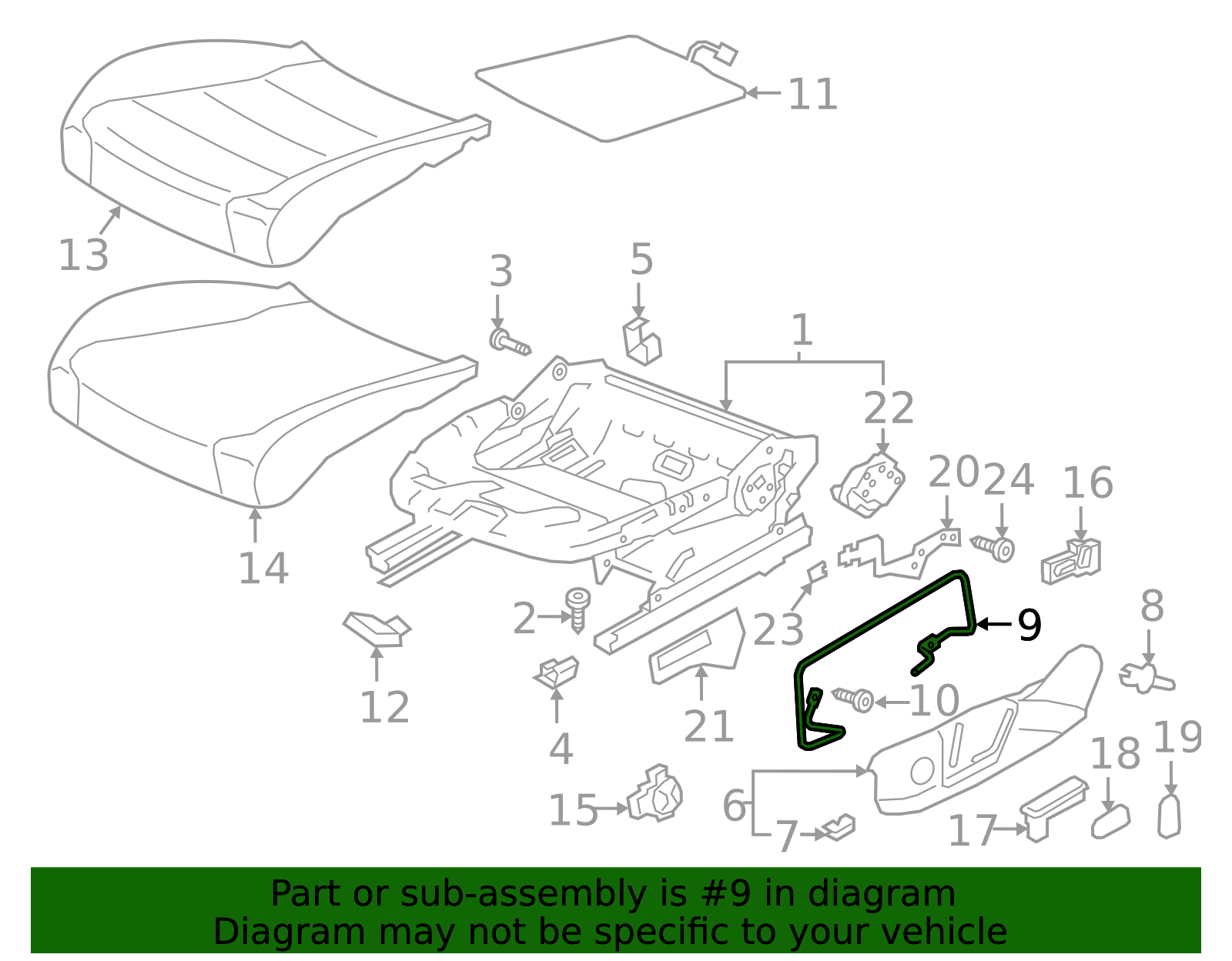 2019-2025 Volkswagen Outer Finish Panel Retainer 17A-881-559-B | VW ...