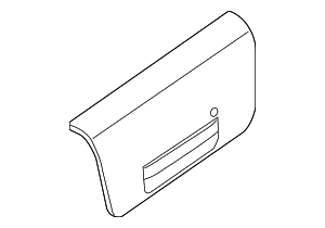 2013-2017 Nissan Frontier Tailgate Handle 90606-9BF0A | Nissan Parts ...