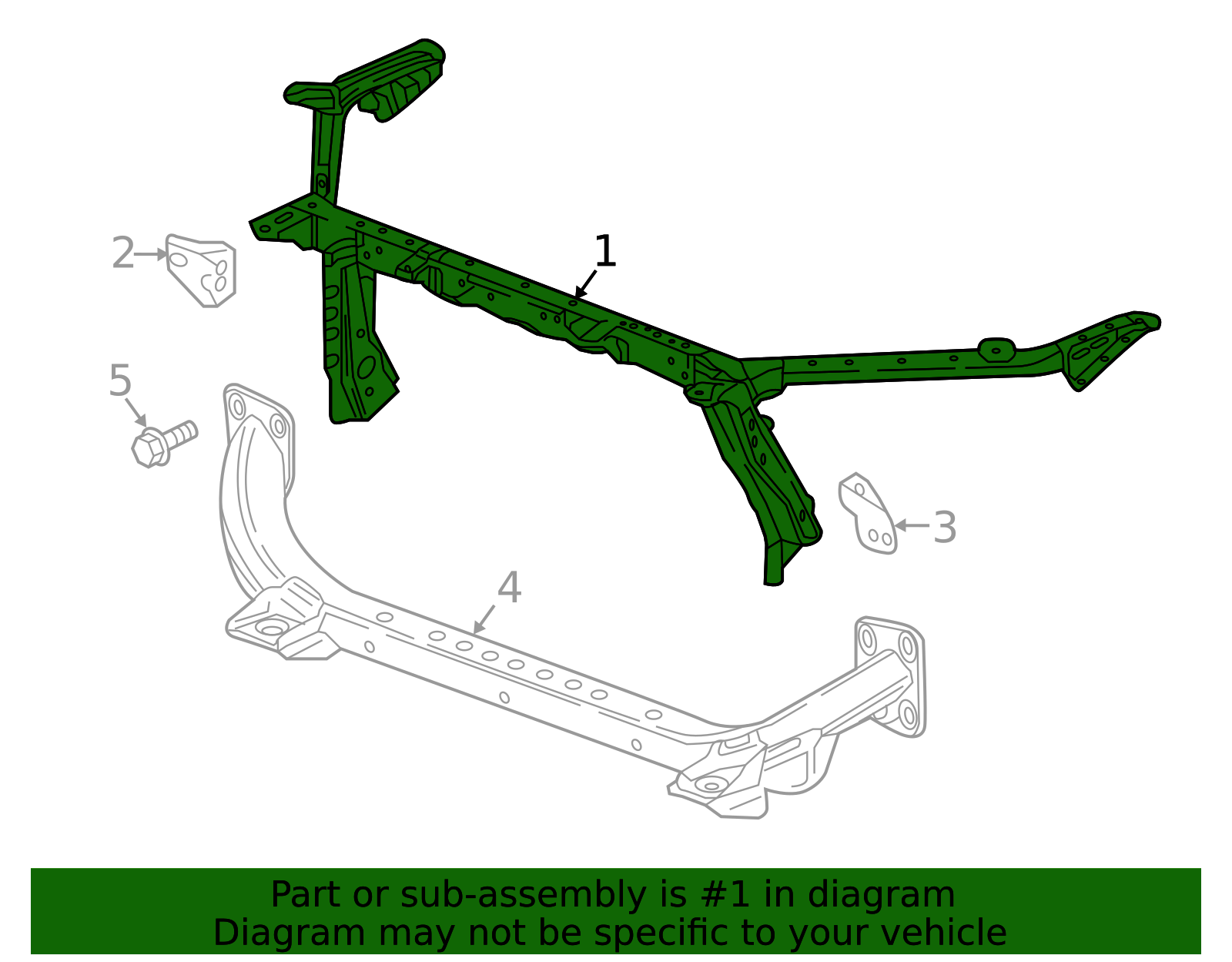 Buy Genuine GM Auto Parts - Bar (Part # 84383966) | GM Parts Store