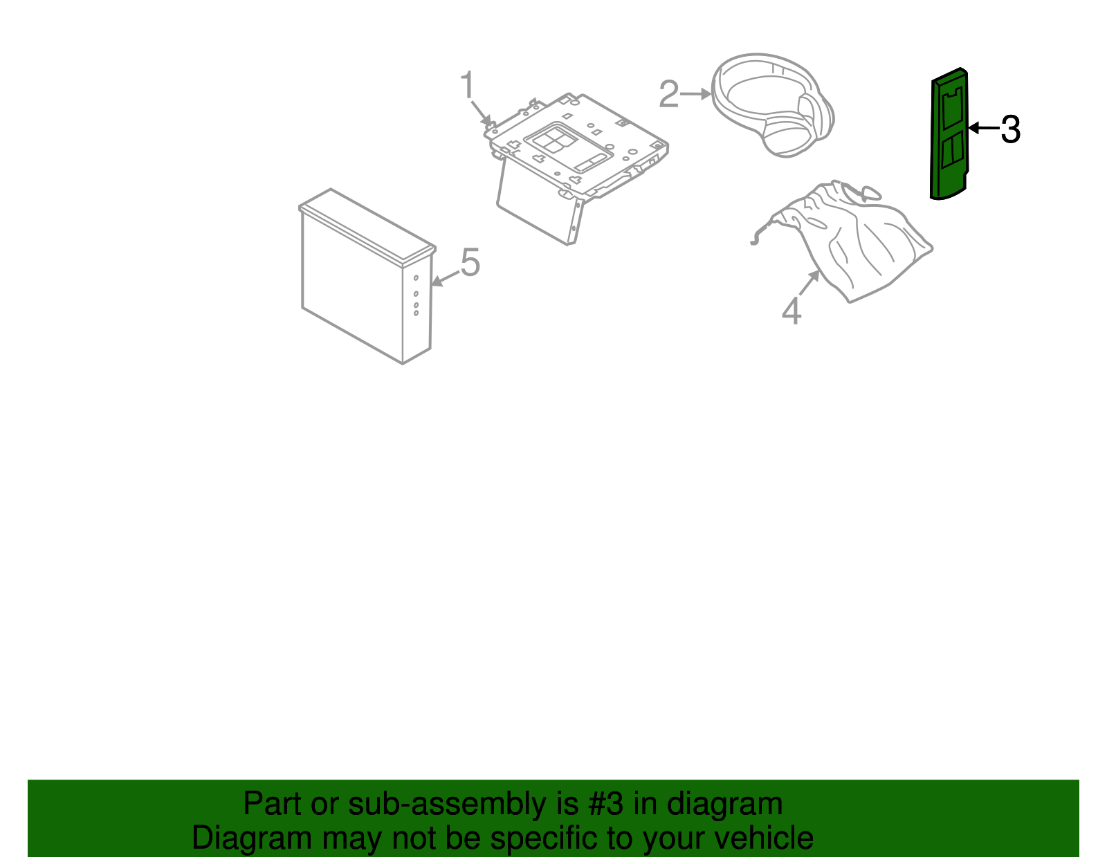 28298-1MA0A - Remote Control 2013-2017 Infiniti | INFINITI Parts ...
