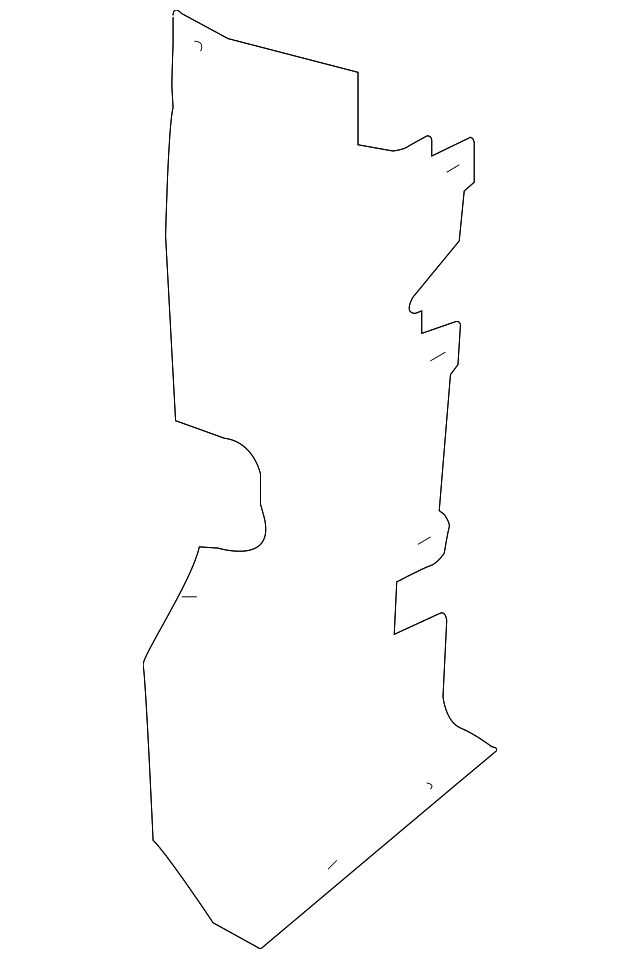 AL3Z-8310-A - Radiator Support Baffle Online Ford Parts Catalog