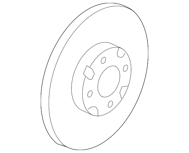 Genuine Rotor for 2007-2010 Hyundai Elantra | Part# 51712-2H000 ...