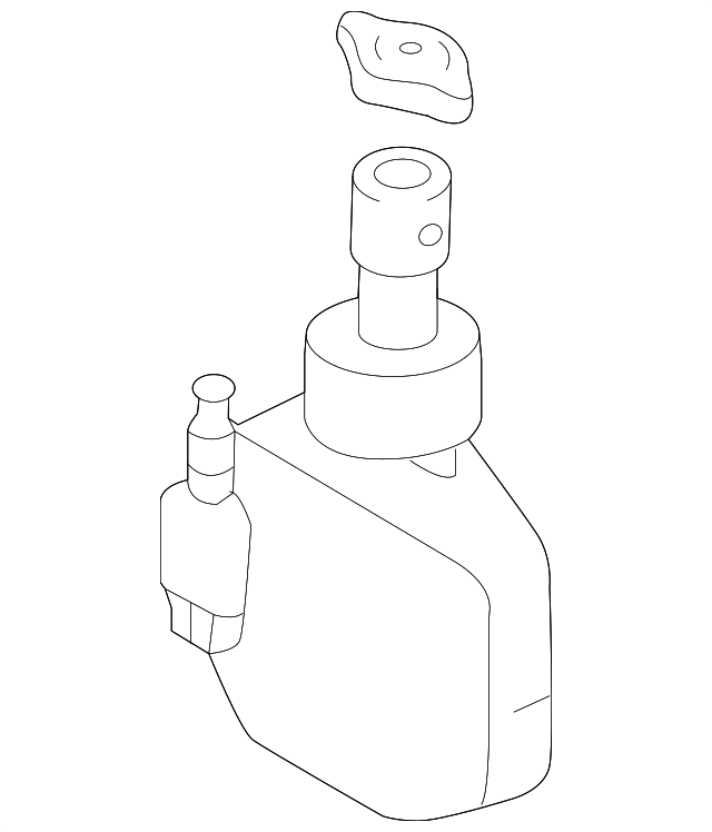 1375A209 - Expansion Tank 2014-2024 Mitsubishi | Mitsubishi Direct Parts