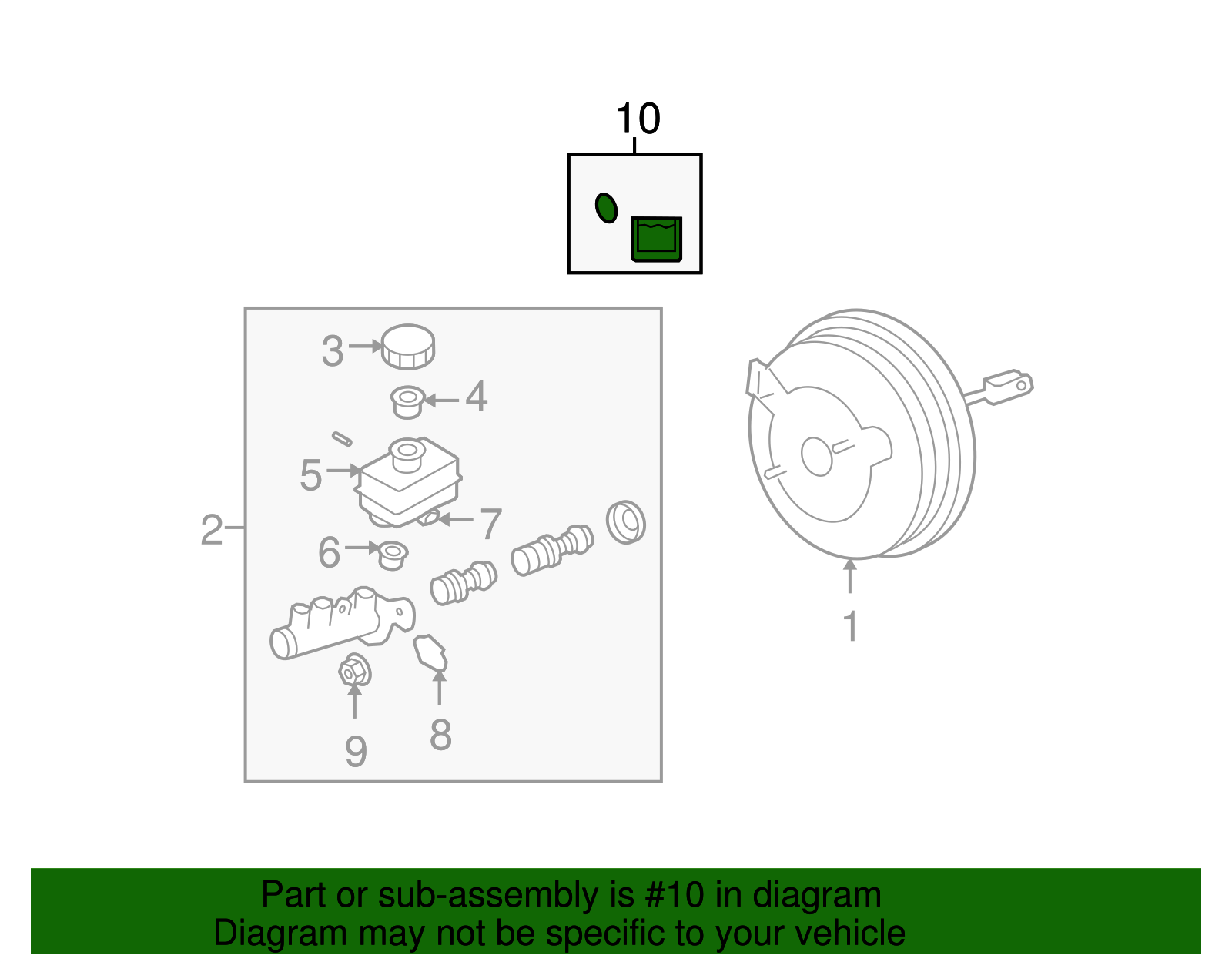 2010-2023 Subaru Master Cylinder Assembly Seal Kit 26497AG011 | Subaru ...