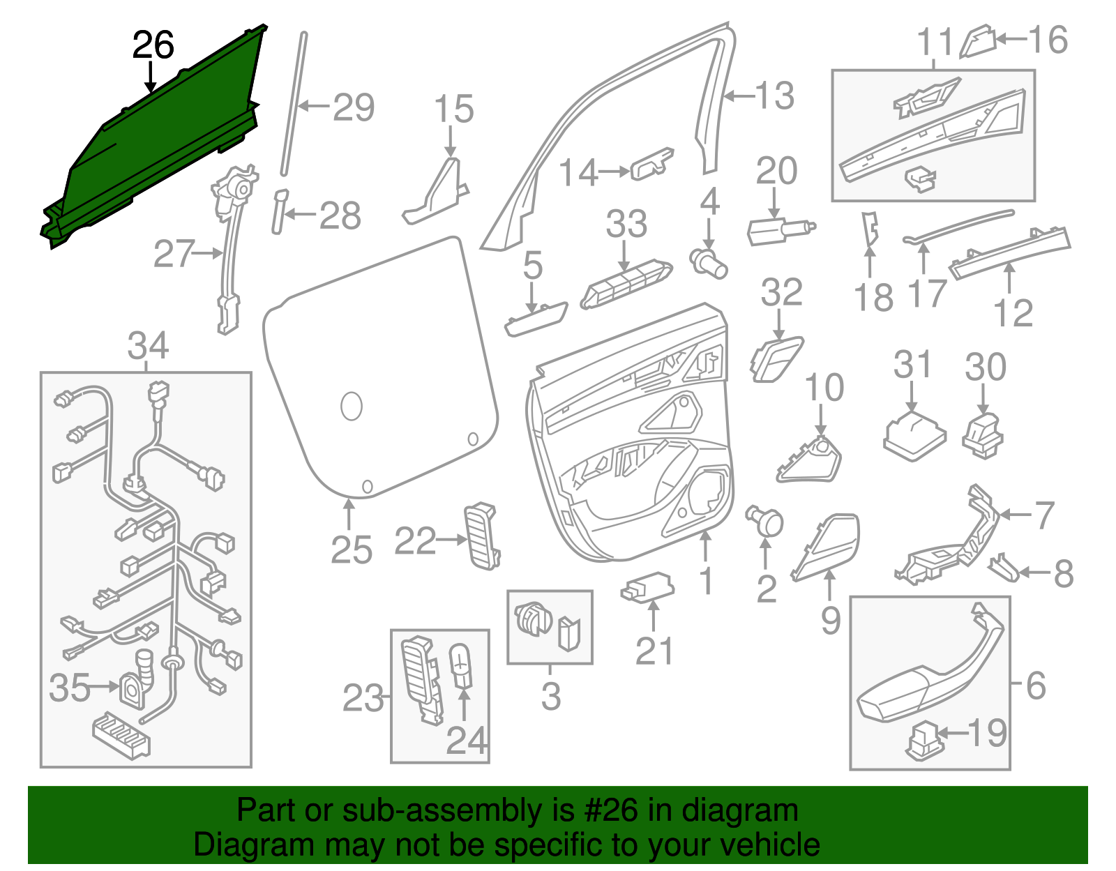 4H4-861-333-A-Q0D - Blind 2011-2018 Audi A8 Quattro | Audi OEM Parts Guy