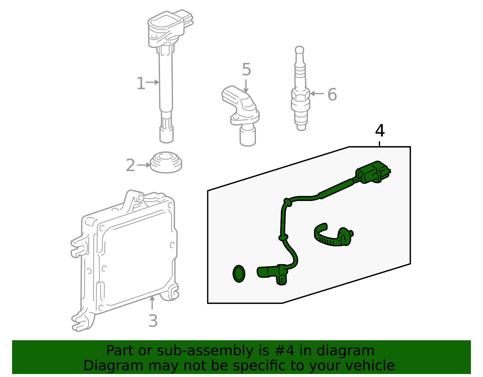37500-PCX-003 - 2000-2005 Honda S2000 - Sensor Assembly Crank | Genuine ...