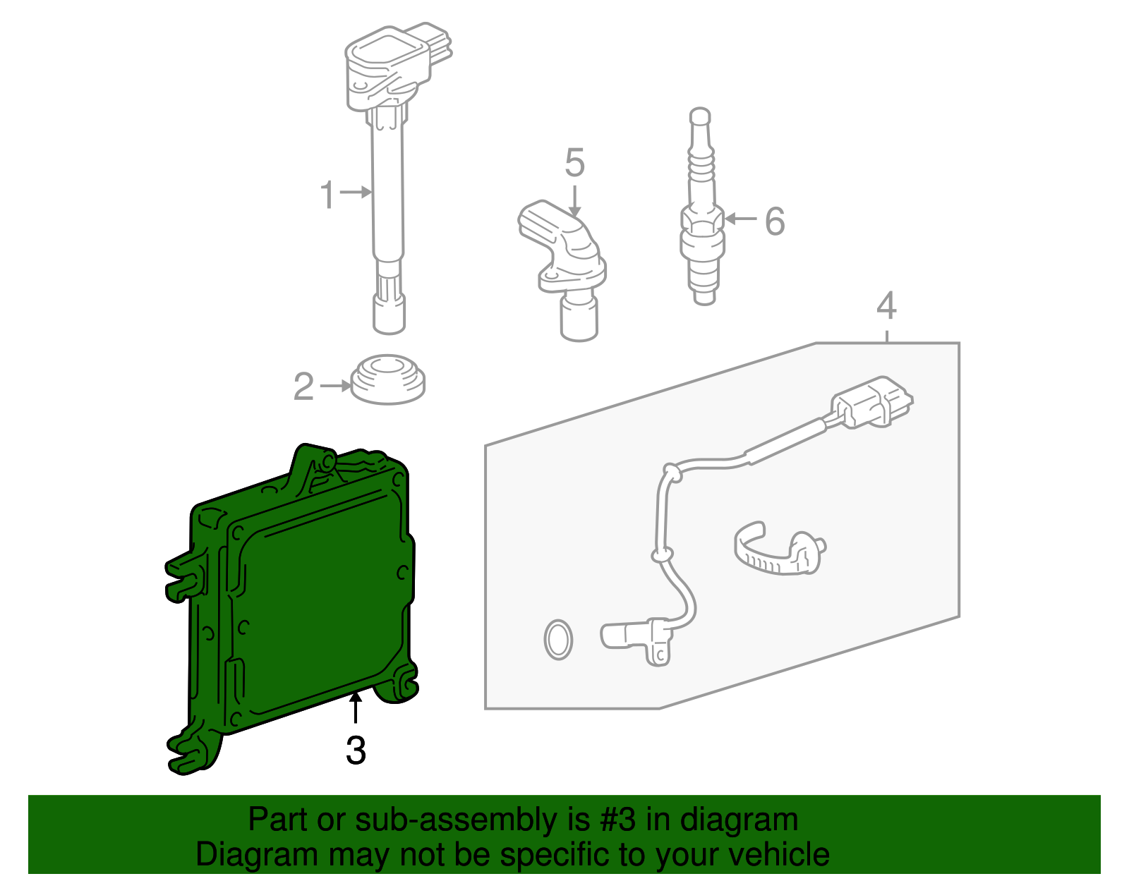 37820-PZX-A21 - Ecm 2009 Honda S2000 | Honda Parts Online