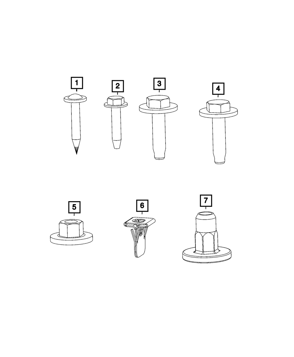 2018-2025 Mopar Installation Rivnut 06513135AA | My Mopar Parts