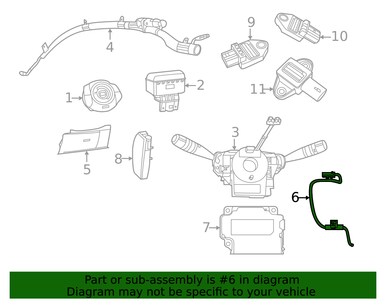 Position Sensor 68605049AA | Mopar Parts Canada