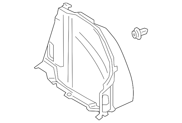 64740-12470-C0 - Trunk Trim Panel - 2019-2025 Toyota Corolla | OEM ...