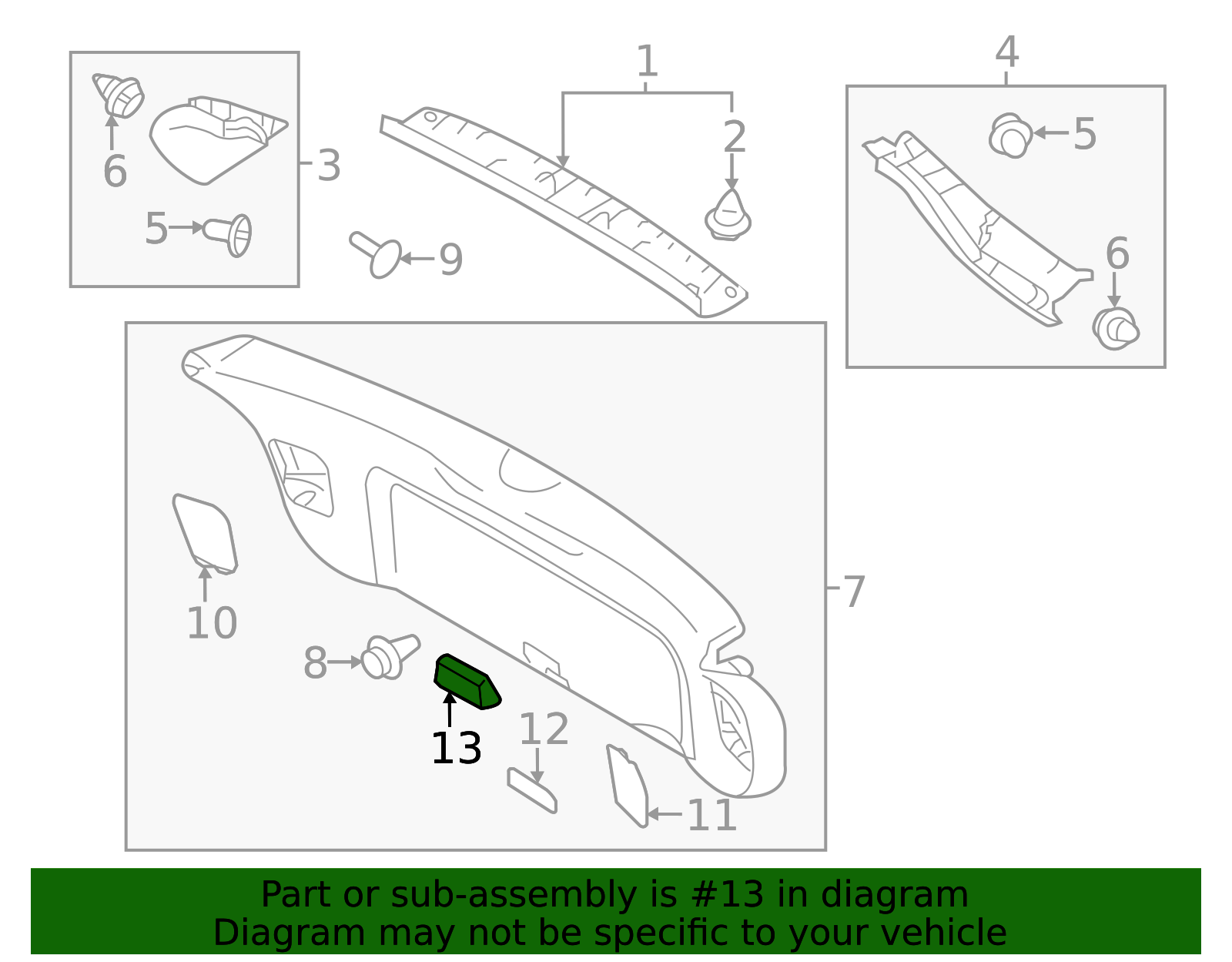 Lift-Gate Pull Handle MN124230 | Mitsubishi Parts Warehouse ...